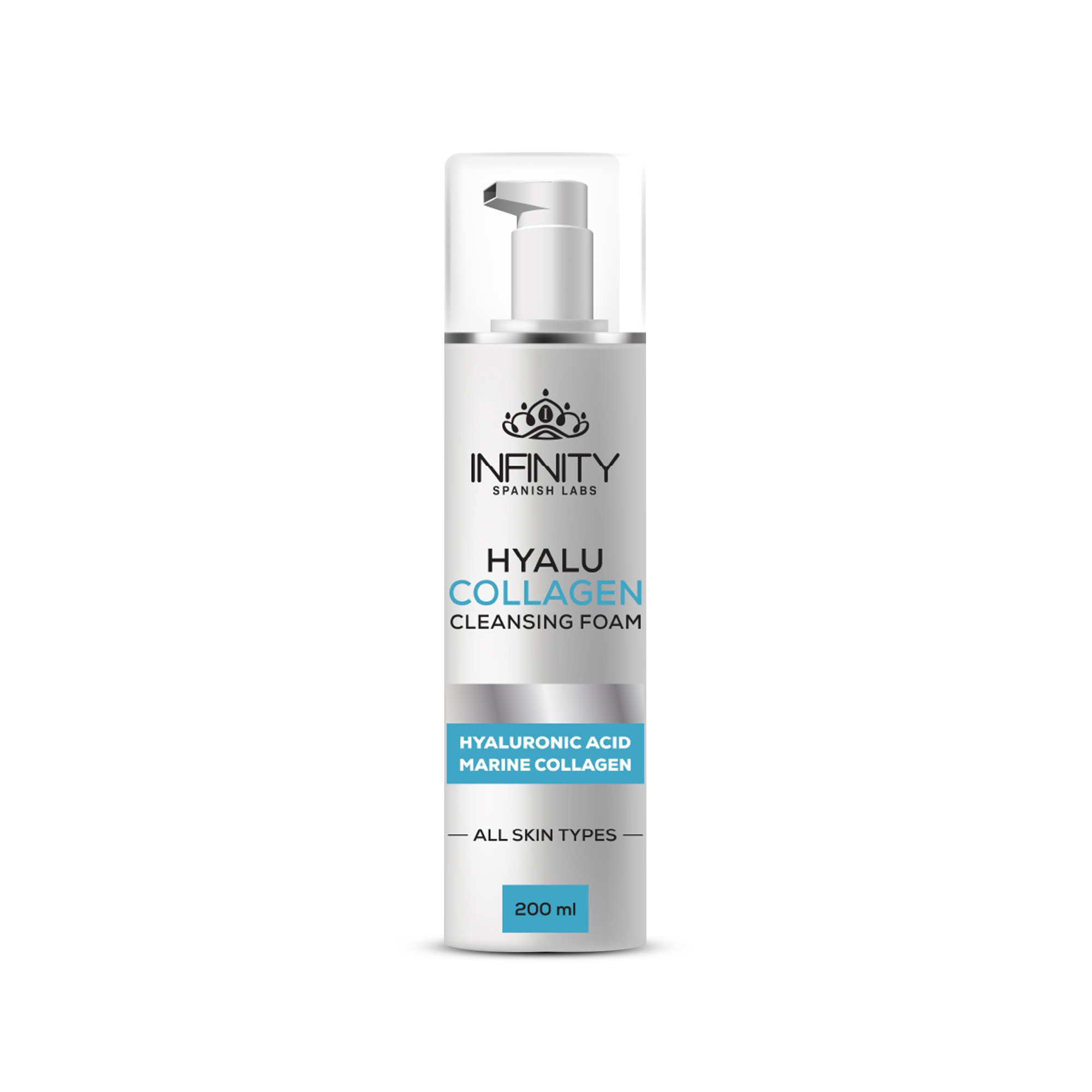 Infinty Hyalu Collagen Cleansing Foam 200ml – Haidy