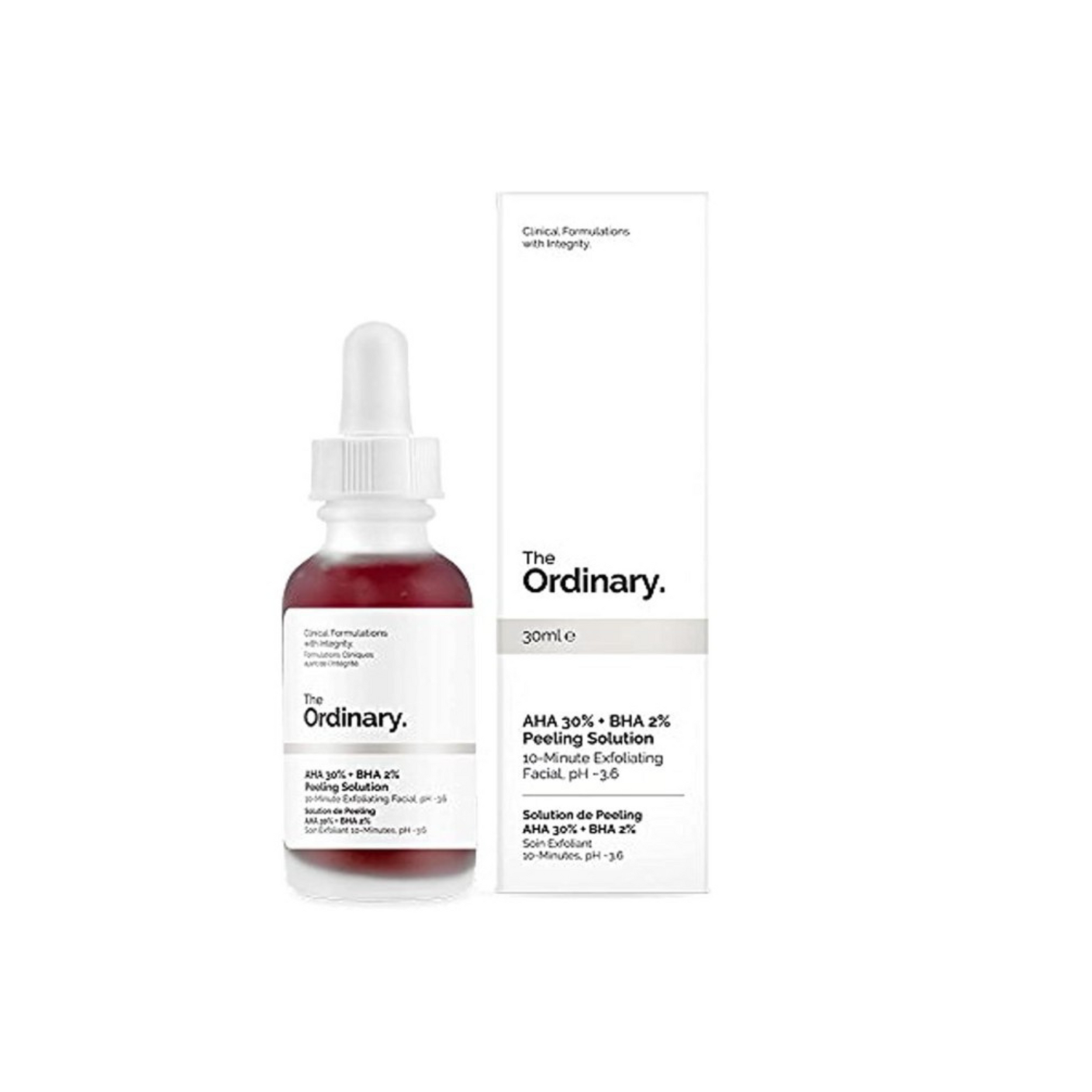 The Ordinary AHA 30% + BHA 2% Peeling Solution 30ml – Haidy