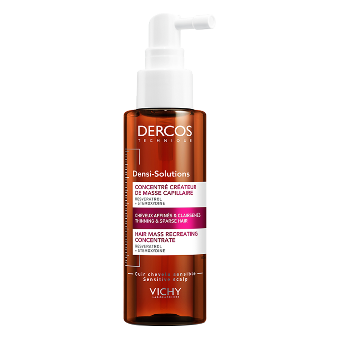 Vichy Dercos Densi-Solution Hair Mass Recreating Concentrate Thinning ...